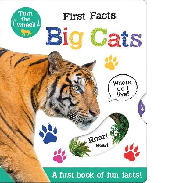 First Facts Big Cats Book – Kidzstuffonline
