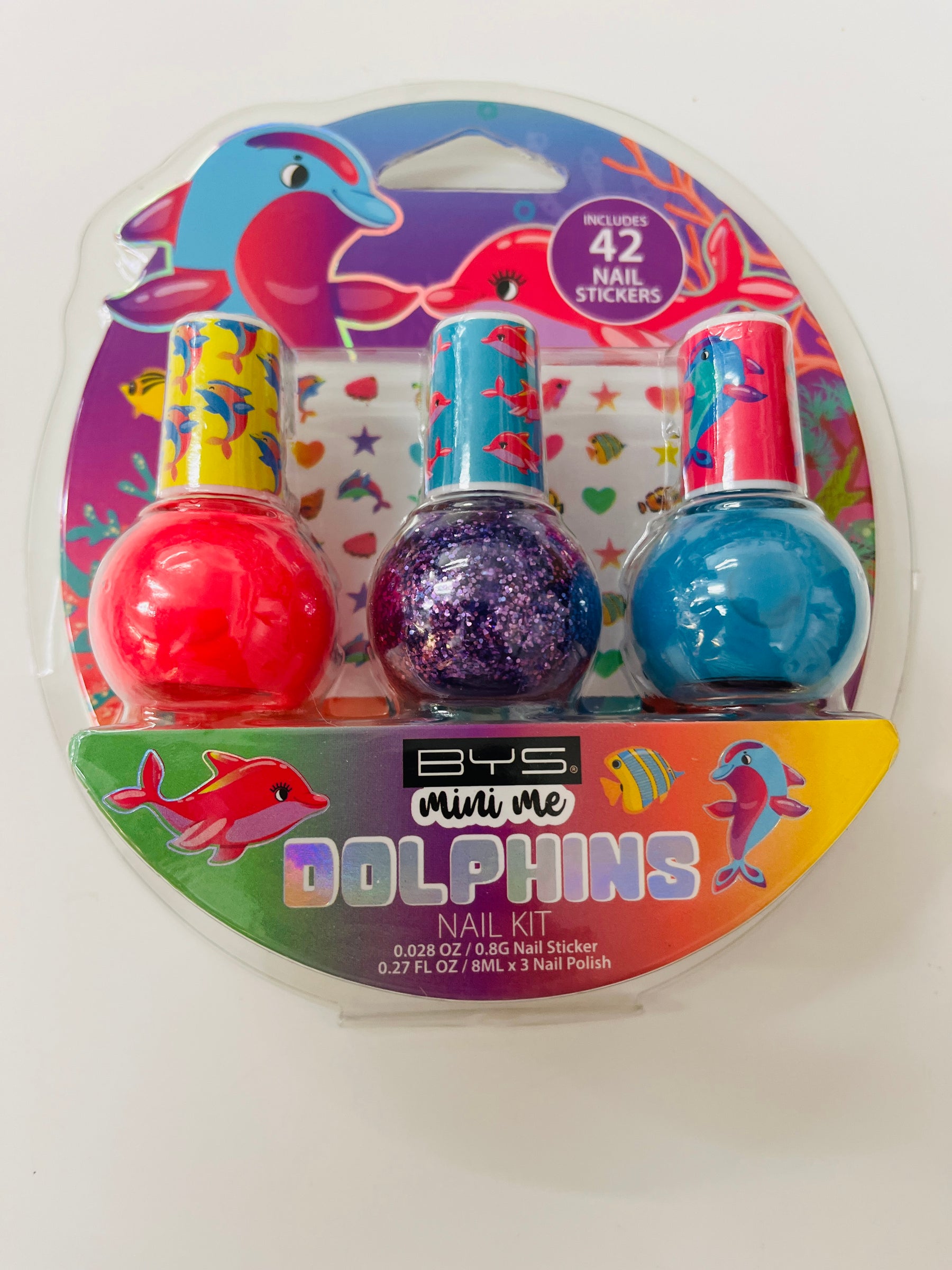 Dolphin Nail 3 nail polish Kit – Kidzstuffonline