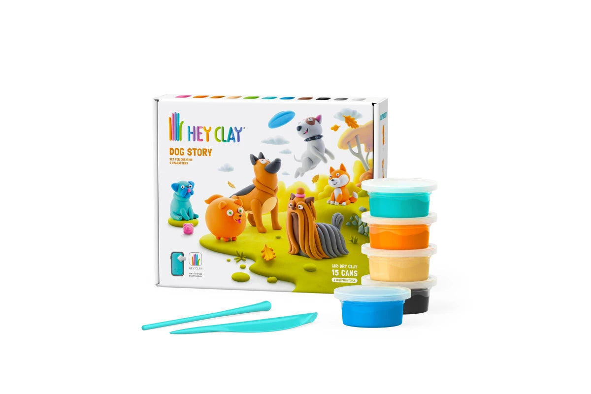 Hey Clay Dog Story - 15 Cans – Kidzstuffonline