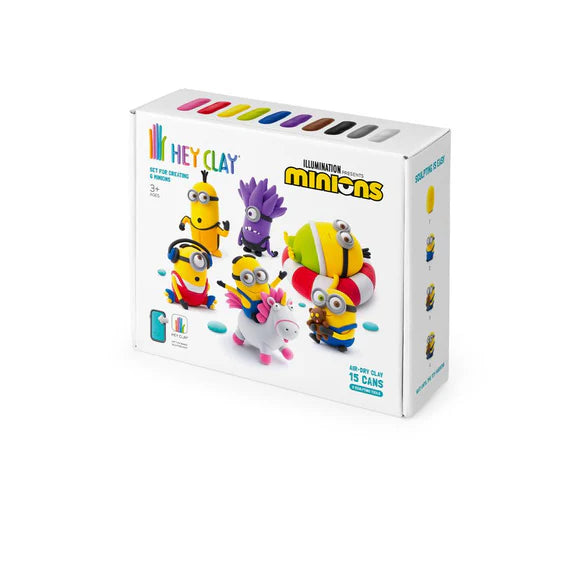 Hey Clay Minions 15 Cans – Kidzstuffonline
