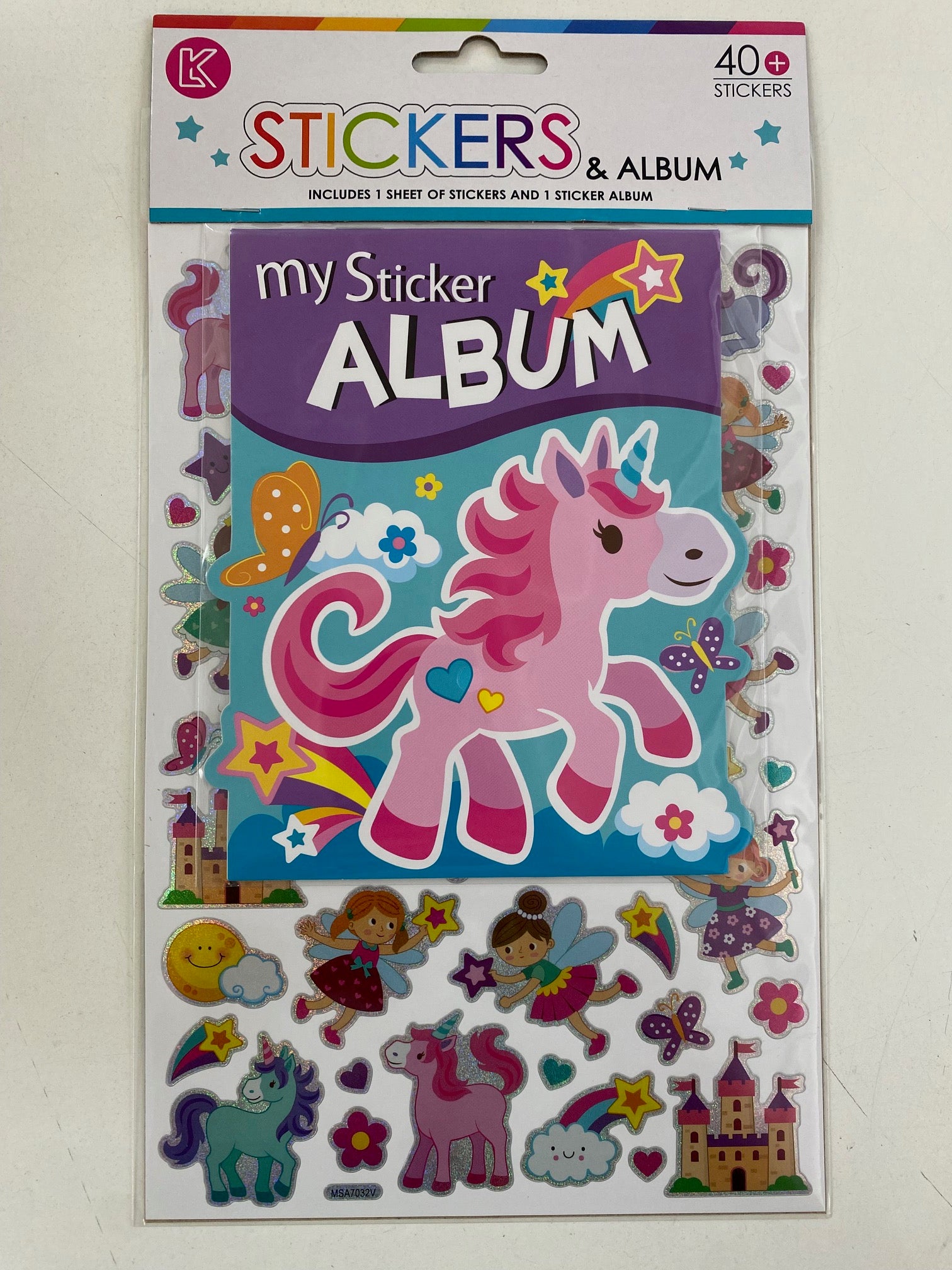 My Sticker Album unicorn – Kidzstuffonline