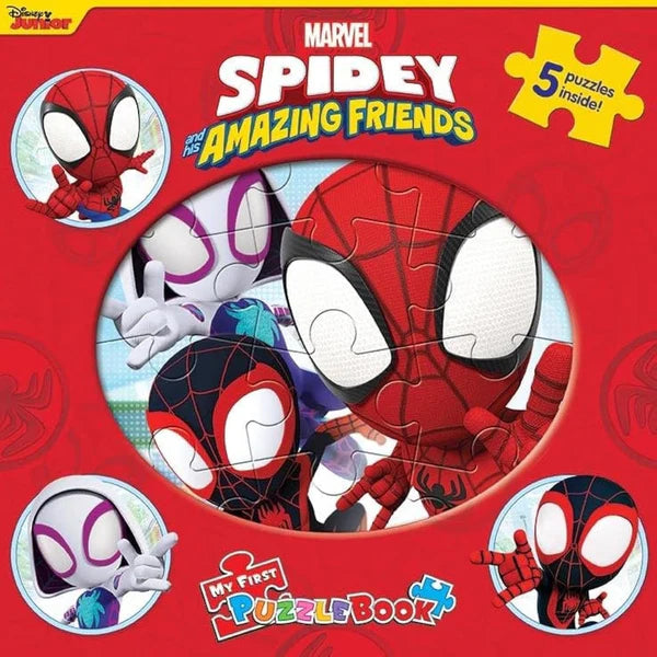 Spidey And His Amazing Friends Puzzle Book – Kidzstuffonline