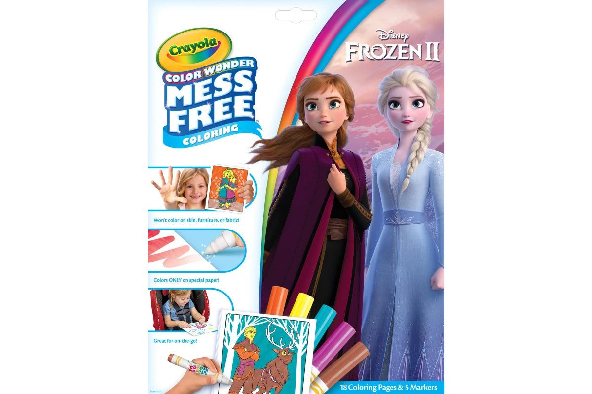 Crayola Mess Free Colouring - Frozen – Kidzstuffonline
