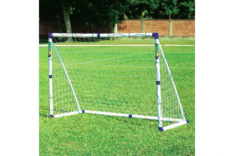 Deluxe Soccer Goal White Large – Kidzstuffonline