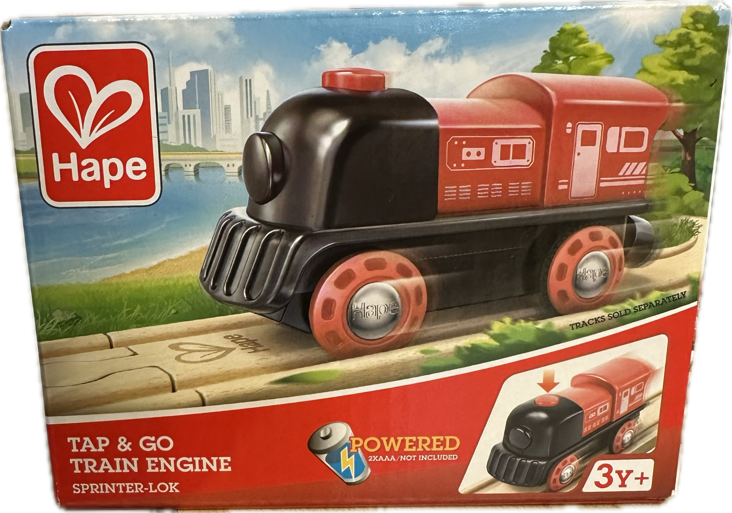 Hape Tap & Go Train Engine – Kidzstuffonline