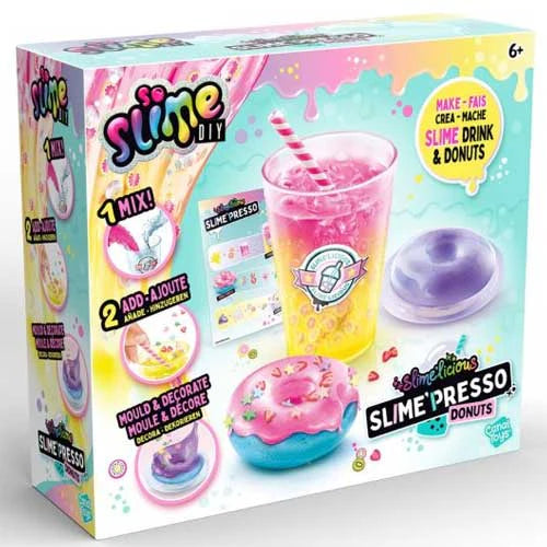 Slime DIY Slimelicious Slime'Presso & Donuts – Kidzstuffonline