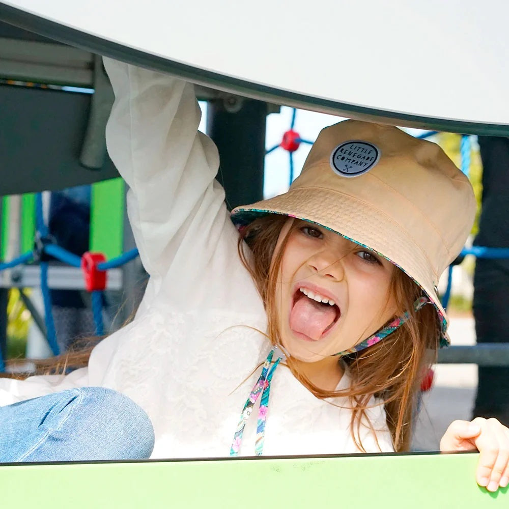 Oasis Reversible Bucket Hat Midi Little Renegade Company | Kidzstuffonline