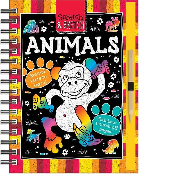 Scratch art Animals – Kidzstuffonline