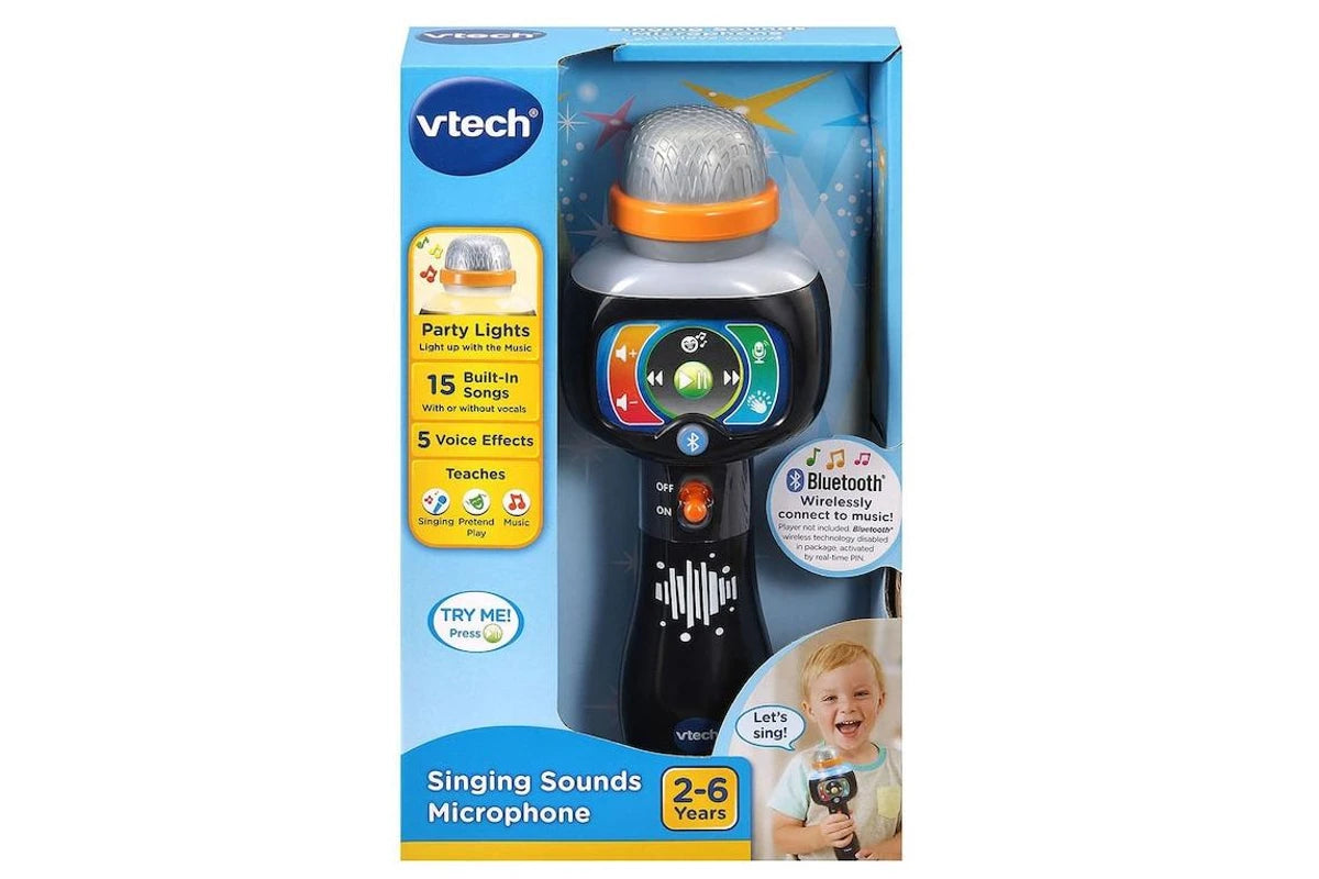 Vtech Singing Sounds Microphone – Kidzstuffonline