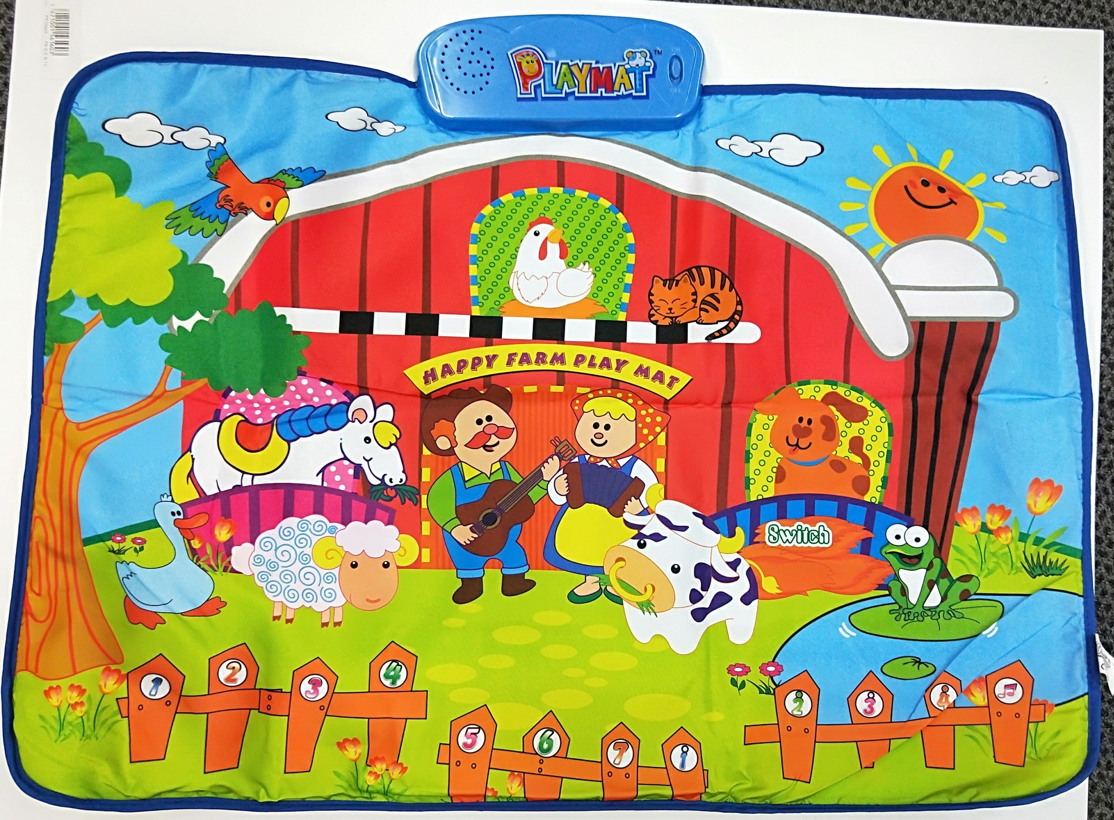 Musical Farm Mat – Kidzstuffonline