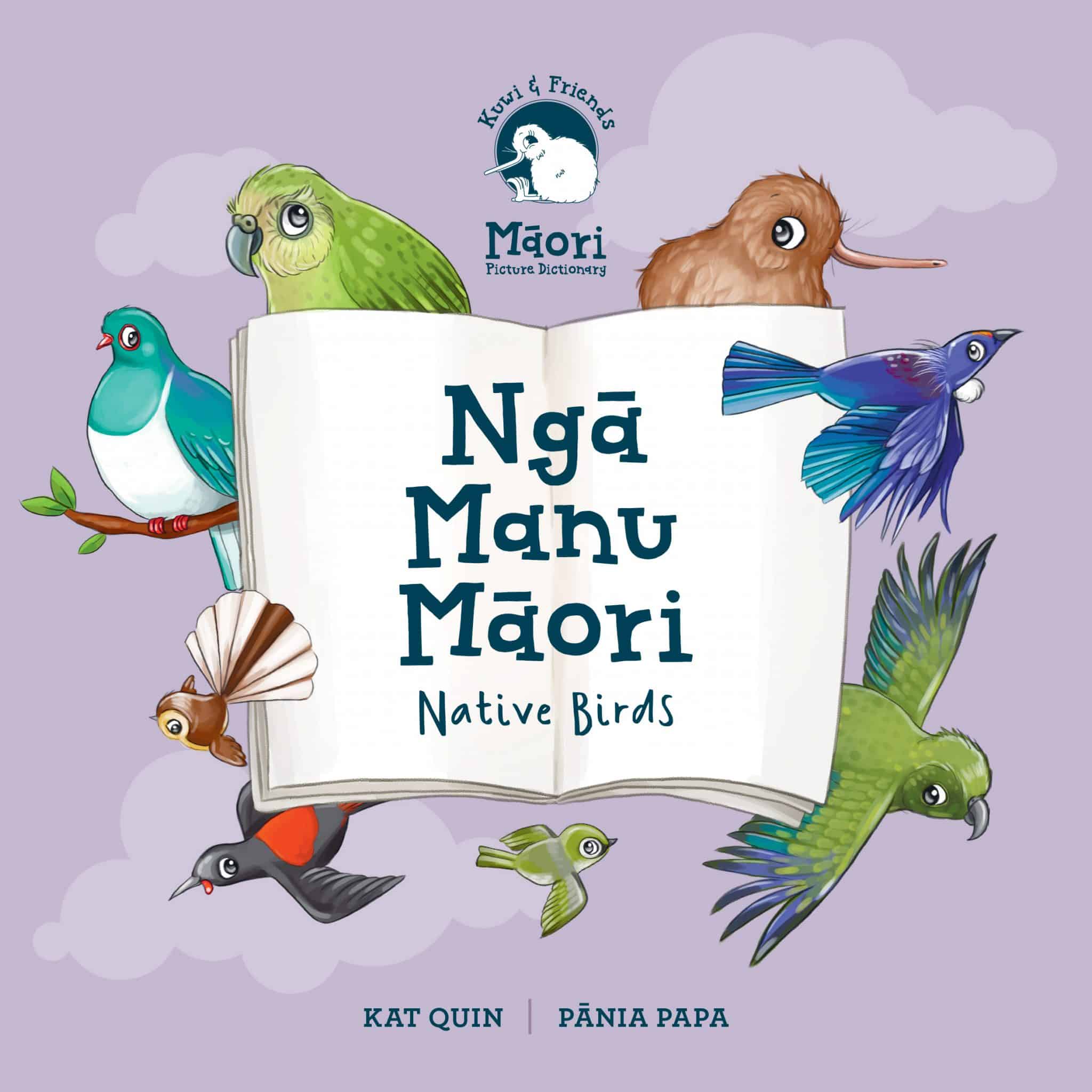 Nga Manu Maori - Native Birds Book – Kidzstuffonline