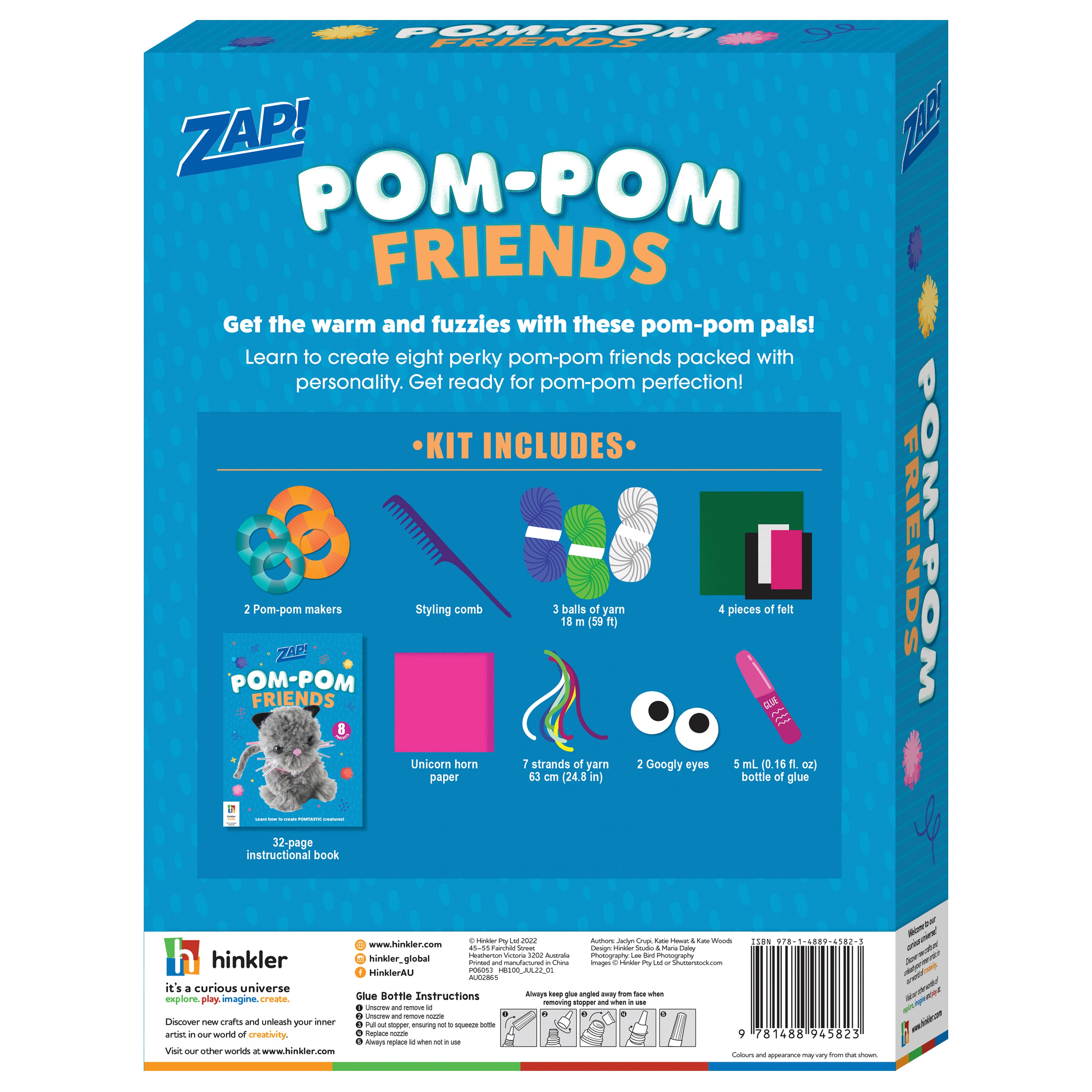 Pom Pom Friends Kit | Kidzstuffonline