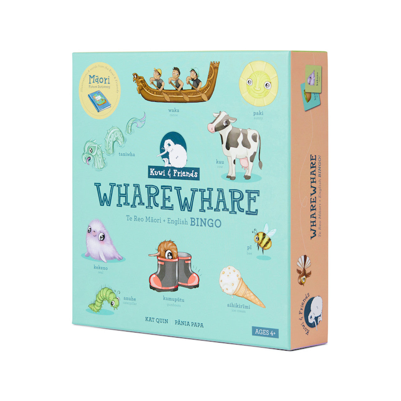 WhareWhare - Te Reo Maori + English Bingo – Kidzstuffonline