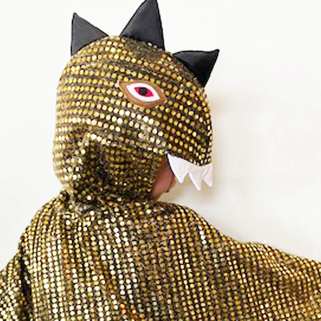 Dragon Cape - Golden/Black – Kidzstuffonline